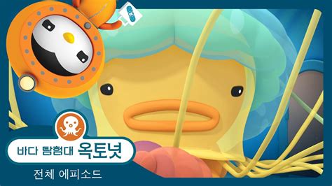 바다 탐험대 옥토넛 🦁 사자 갈기 해파리 🪼 모음집 Youtube