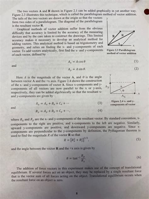4 Using The Three Forces From Part 1 Determine The