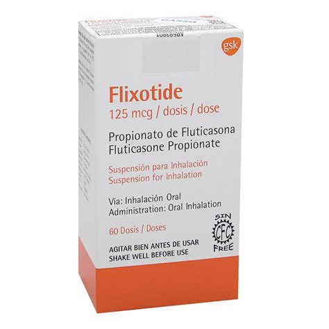 Flixotide 125mcg Suspensión Para Inhalación Farmaciard