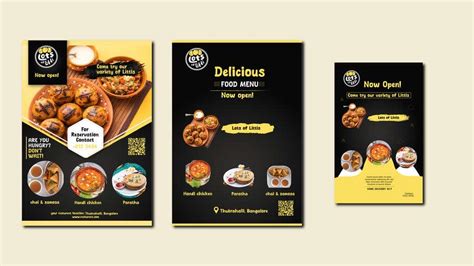 Entry 245 By Fahimtonmoy10 For Marketing Material For A New Restaurant