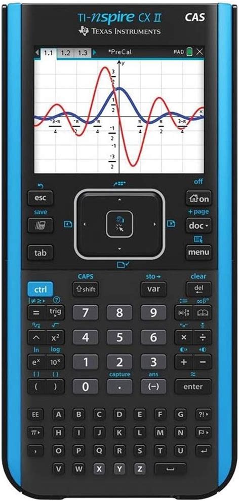 Texas Instruments Ti Nspire Cx Ii Cas Graphing Calculator Animated