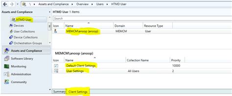 Find The List Of Sccm Client Settings Assigned For A Device In Configmgr Console Easiest Method
