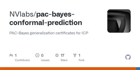 Github Nvlabspac Bayes Conformal Prediction Pac Bayes Generalization Certificates For Icp