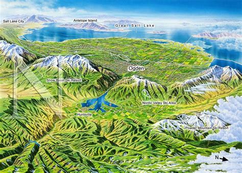 Ogden Valley Map At Hudson Slattery Blog