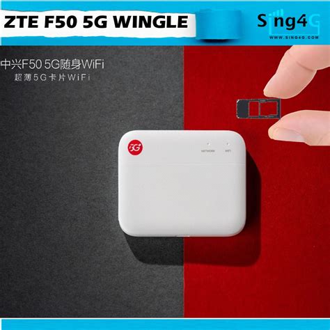 ZTE F50 5G USB MODEM PORTABLE WIFI HOTSPOT 5G 1600Mbps WIFI HOTSPOT 10 Devices NO BATTERY