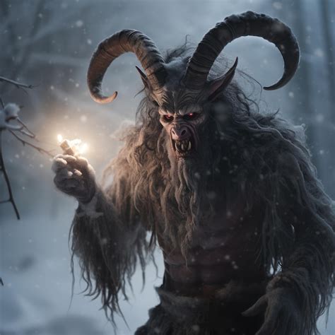 Premium Ai Image Krampus Or Bad Santa Claus Christmas Devil Folklore