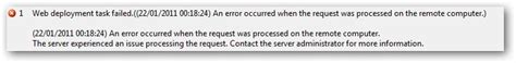 webdeploy 2 0 component on iis7 drive root permissions