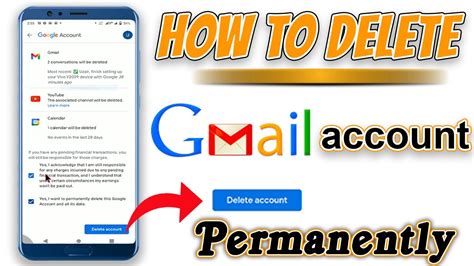 How To Delete Gmail Account Permanently How To Delete Google Account Permanently On