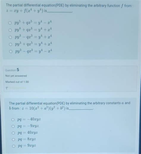 solved the partial differential equation pde by eliminating