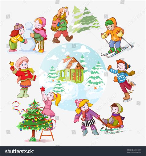 Winter Fun Clip Art