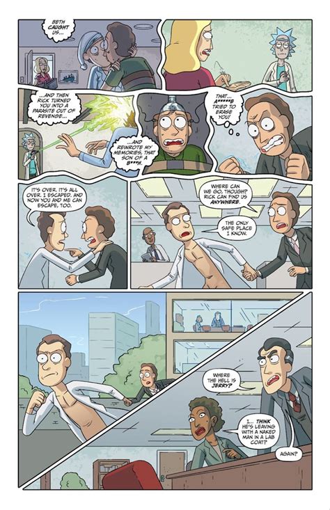 Pin by Thanh Hiền on RAM Rick and morty comic Rick and morty Comics