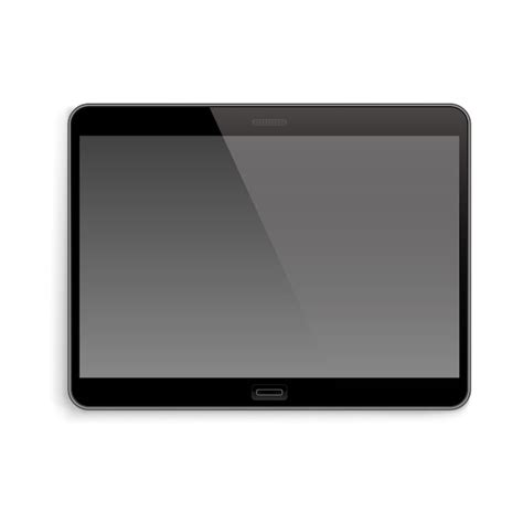 Premium Vector Mockup Tablet Realistic