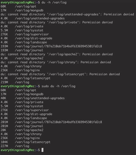 Understanding The Du Command In Linux A Comprehensive Guide With 10 Practical Examples
