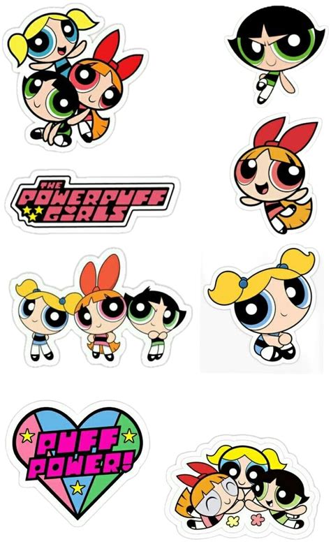 Neli♡︎ Adlı Kullanıcının Stickers Panosundaki Pin Powerpuff Kızları