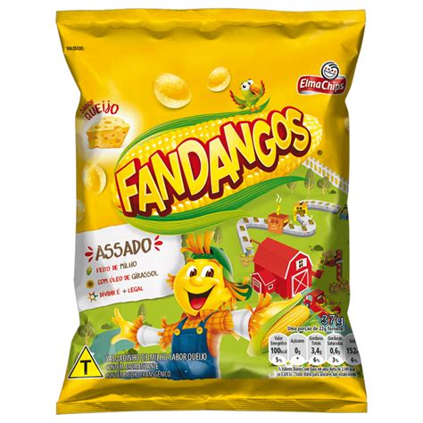 Salgadinho Fandangos Sabor Queijo 35g Farmácia Nova Brasil