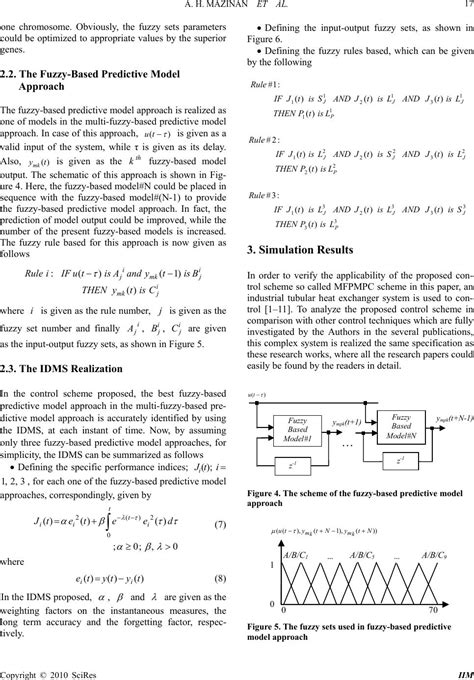 A New Approach To Intelligent Model Based Predictive Control Scheme