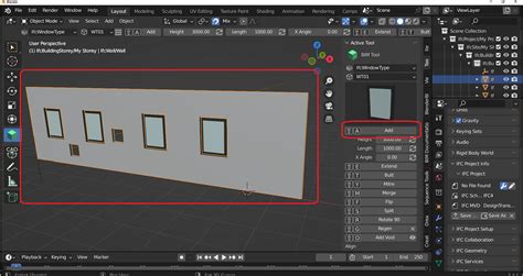 Blenderbim Beginner Tutorial Step By Step Project Part 1 Modelling Page 2 — Osarch