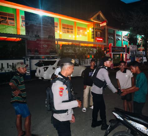 Samapta Polres Majene Intensifkan Patroli Malam Hari Cegah Kriminalitas