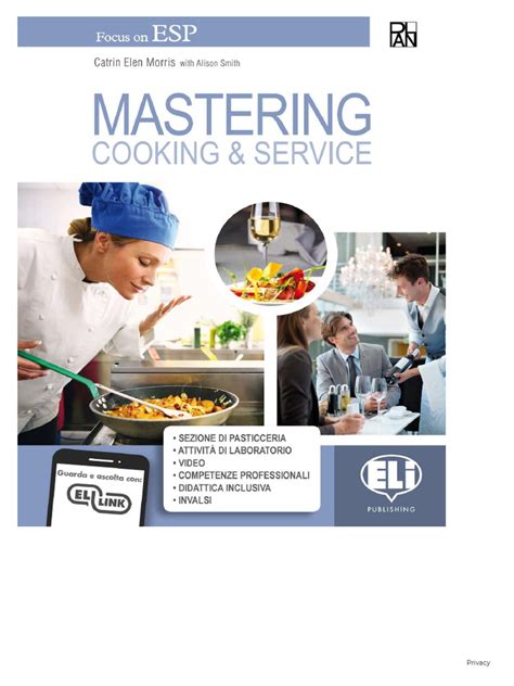 Mastering Cooking And Service Pdf