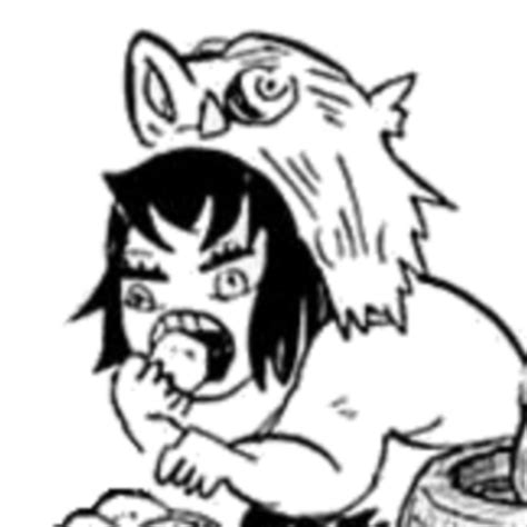 Mangaterial — Inosuke Eating・manga Icons Pls Like If You Save Anime