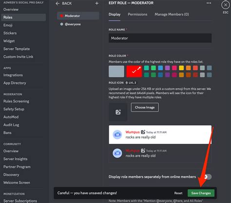 Discord How To Create Server Roles On Desktop