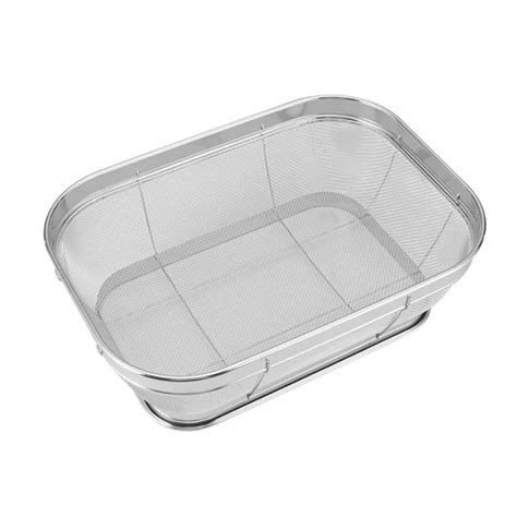 Deep Rectangular Colander A055d Inoxicon