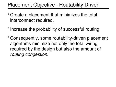 Ppt Ece 506 Reconfigurable Computing Lecture 7 Fpga Placement