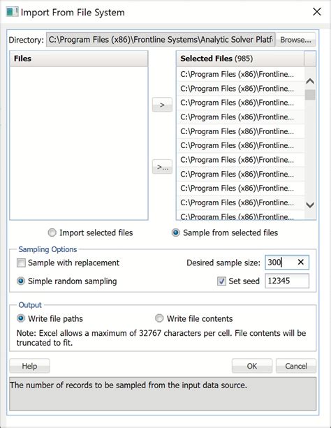 Text Mining Example Solver