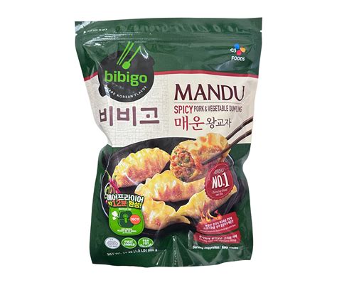 Cj Bbg Mandu Spicy Porkandveg Dumpling Cj1020539 Hitmark Republic Inc