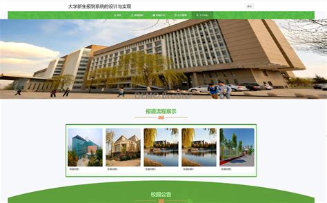 毕业设计 基于springbootvue大学新生报到管理系统新生报到系统前端 Csdn博客