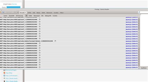 the polling is too strong · issue 62 · sismics reader · github