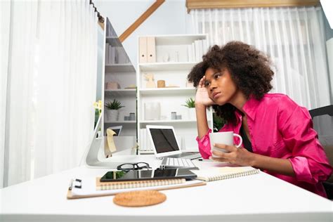 Premium Photo Young Working African Woman Creating Coding Website Developer Tastemaker