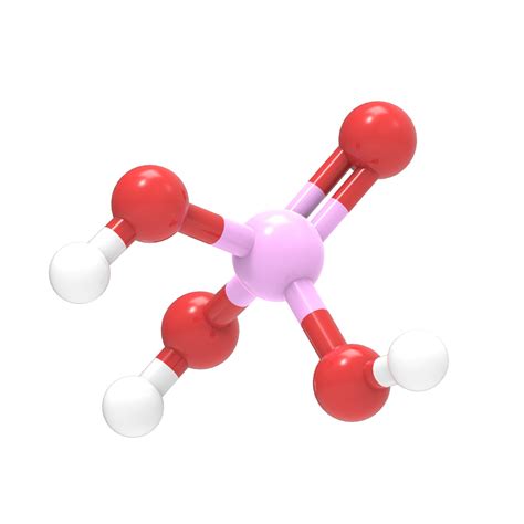 磷酸（h3po4） 思斐迩3d科学模型素材库