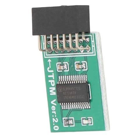 Moo Carte Tpm Pour Msi Tpm 2 0 Module Strong Encryption 14 Pin Lpc Interface Tpm Module Board
