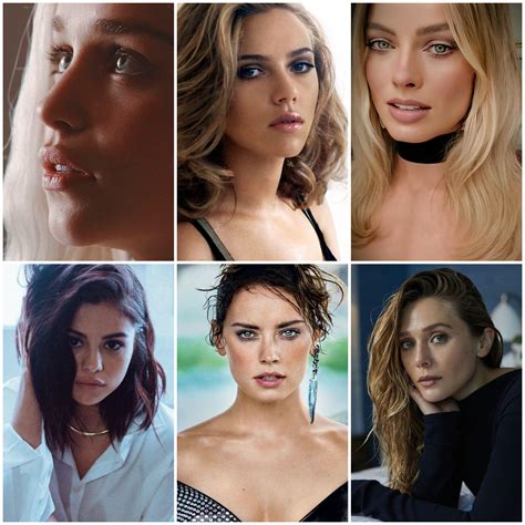 Emilia Clarke Vs Scarlett Johansson Vs Margot Robbie Vs Selena Gomez Vs