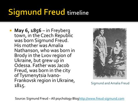 Ppt Sigmund Freud Biography Powerpoint Presentation Free Download