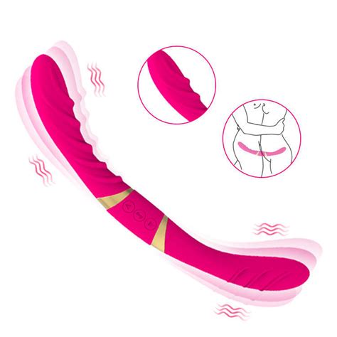 Silicon Realistic Vagina Dildo Dual Sided Life Size Artificial Vibrator