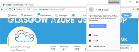 Google Chrome S Profile Switcher