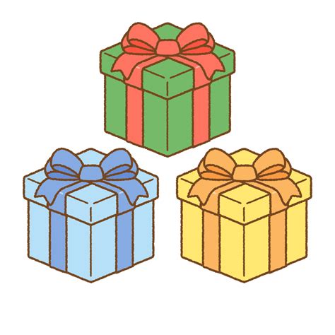 プレゼントボックスのイラスト 商用okの無料イラスト素材サイト ツカッテ