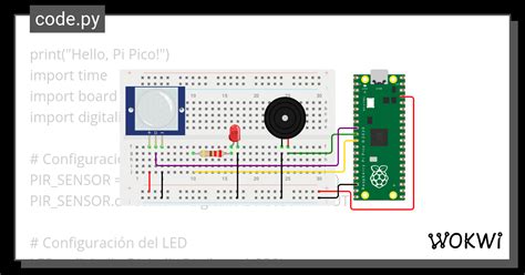 Sensor De Movimiento Wokwi Esp32 Stm32 Arduino Simulator