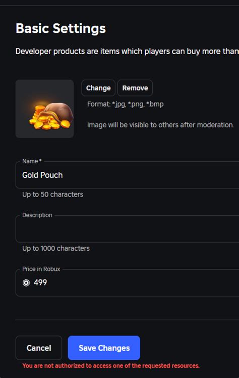 Unable To Edit Developer Products Cloud Services Bugs Developer