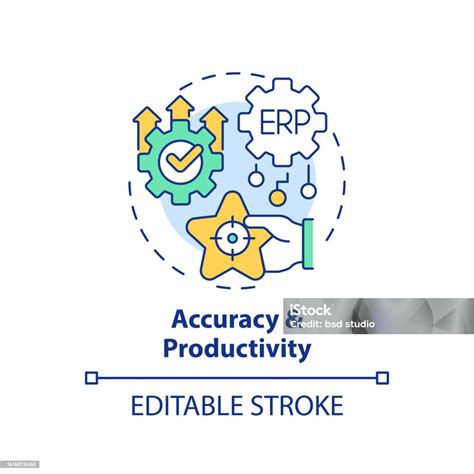 2d 정확도 및 생산성 라인 아이콘 개념 2차 도형에 대한 스톡 벡터 아트 및 기타 이미지 2차 도형 Performing