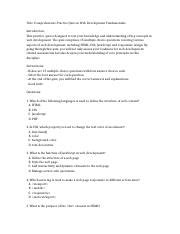 Master Web Development Fundamentals Practice Quiz Tips Course Hero