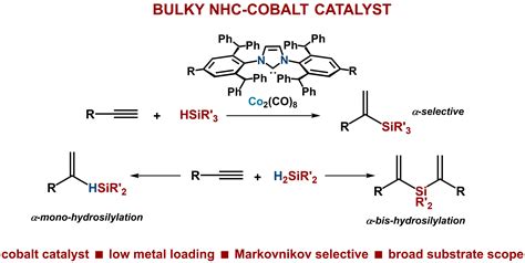 Bulky Nhccobalt Complex Catalyzed Highly Markovnikov Selective