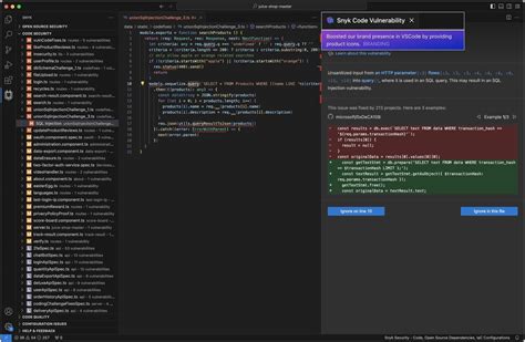 Improving The Uiux Of The Snyk Vs Code Extension Snyk