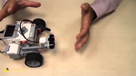 Ev3 Basics Course Ultrasonic Sensor Follow An Object Part4 Youtube