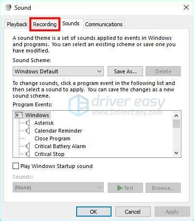 Test Microphone Windows 10 Step By Step Driver Easy