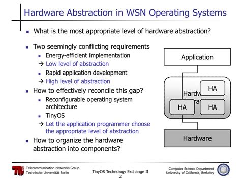 PPT The Hardware Abstraction Architecture Of TinyOS X PowerPoint Presentation ID