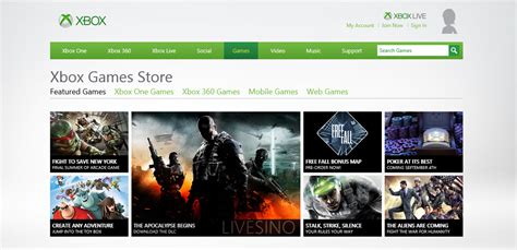 Xbox Live Marketplace 更名为 Xbox Games Store Livesino 中文版 微软信仰中心