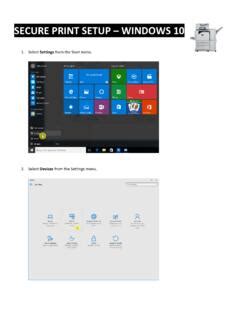 SECURE PRINT SETUP WINDOWS 10 University Of Toronto Secure Print Setup Windows 10 University
